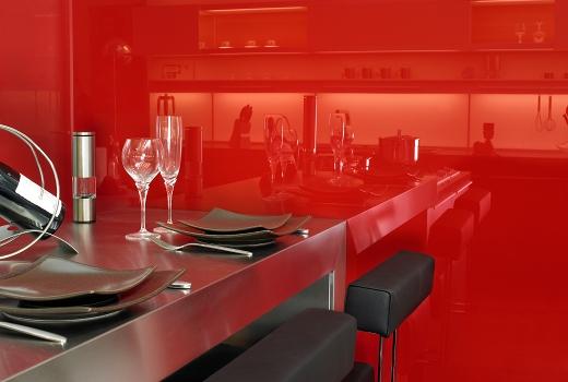 Lacquered Glasses - Crystal-India